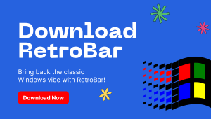 RetroBar - Download Classic Taskbar for Windows [Official]